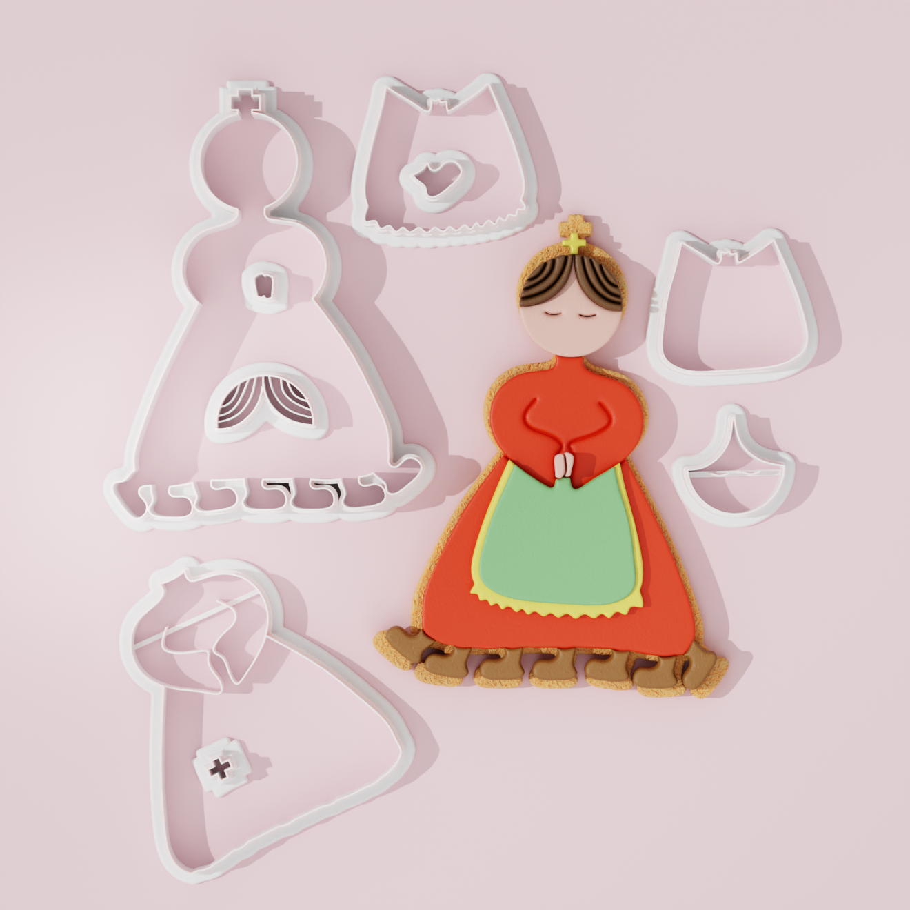 XL Sarakosti Cookie Cutter 102 - Without Extension