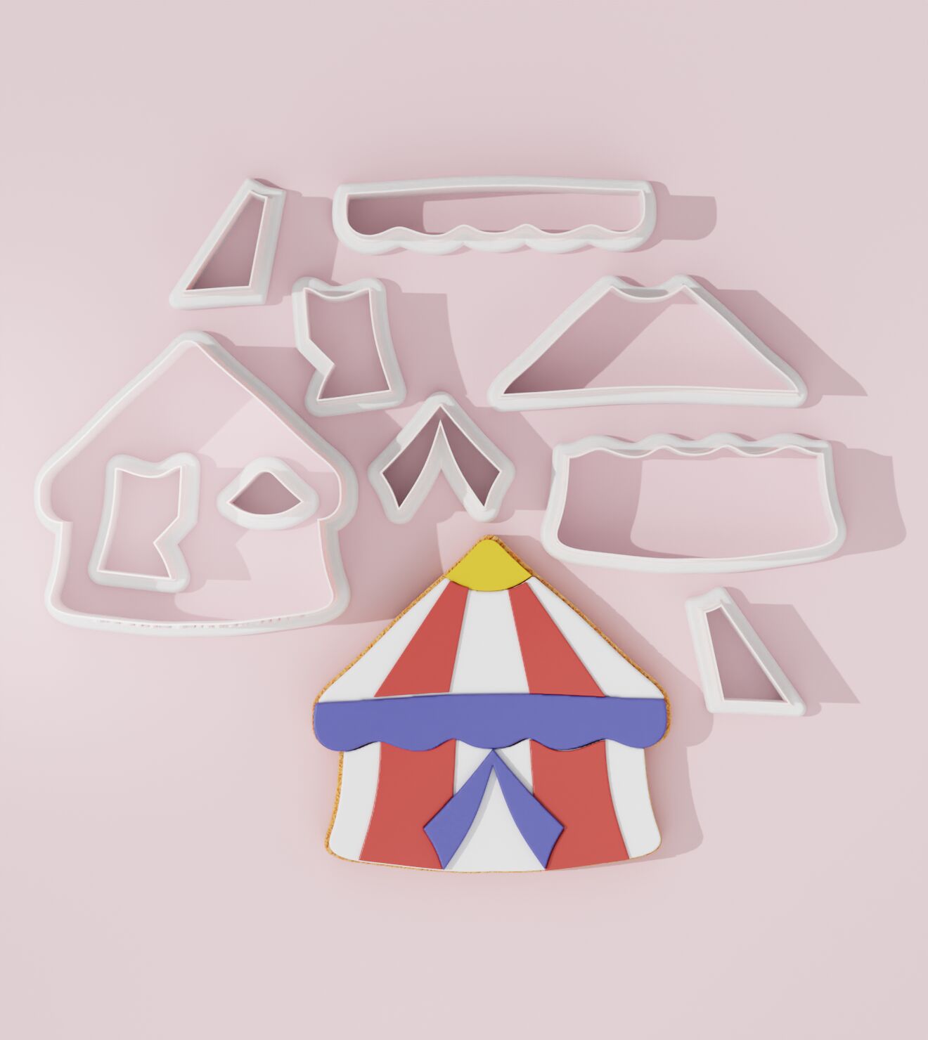 Circus Tent Cookie Cutter 103