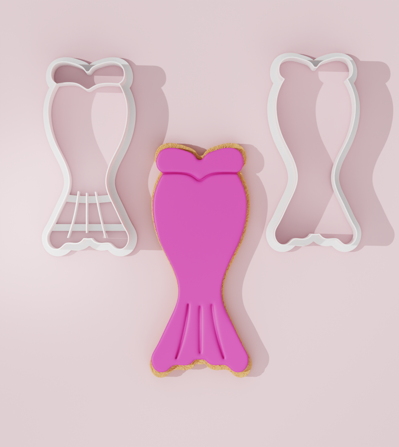 Mermaid Tail no2 Cookie Cutter
