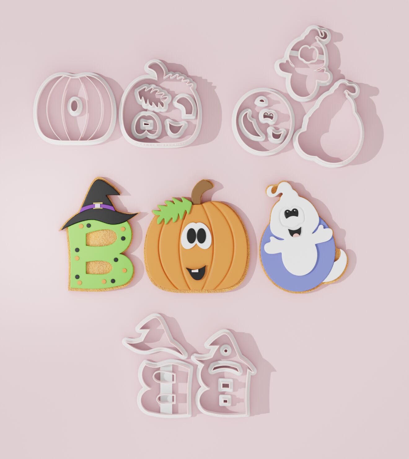 Halloween – Boo Cookie Cutter Set