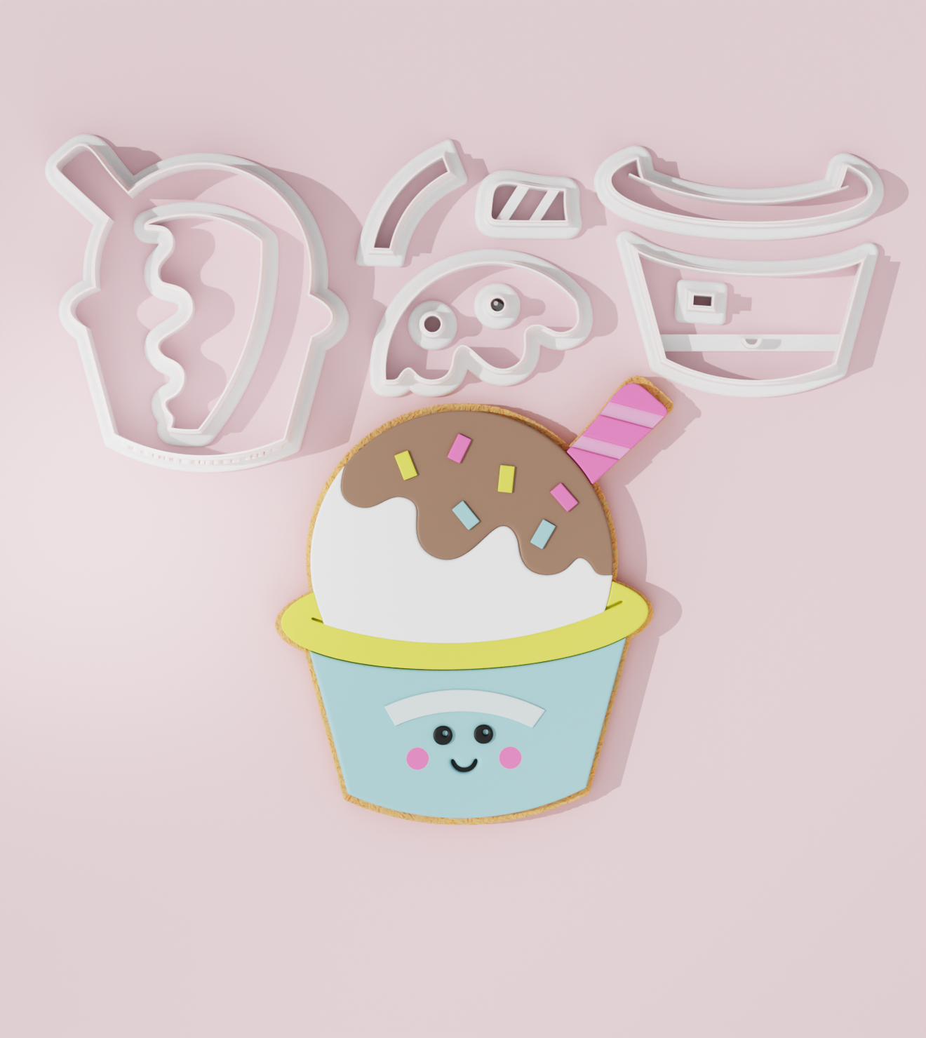 Summer – Ice Cream no11 Cookie Cutter