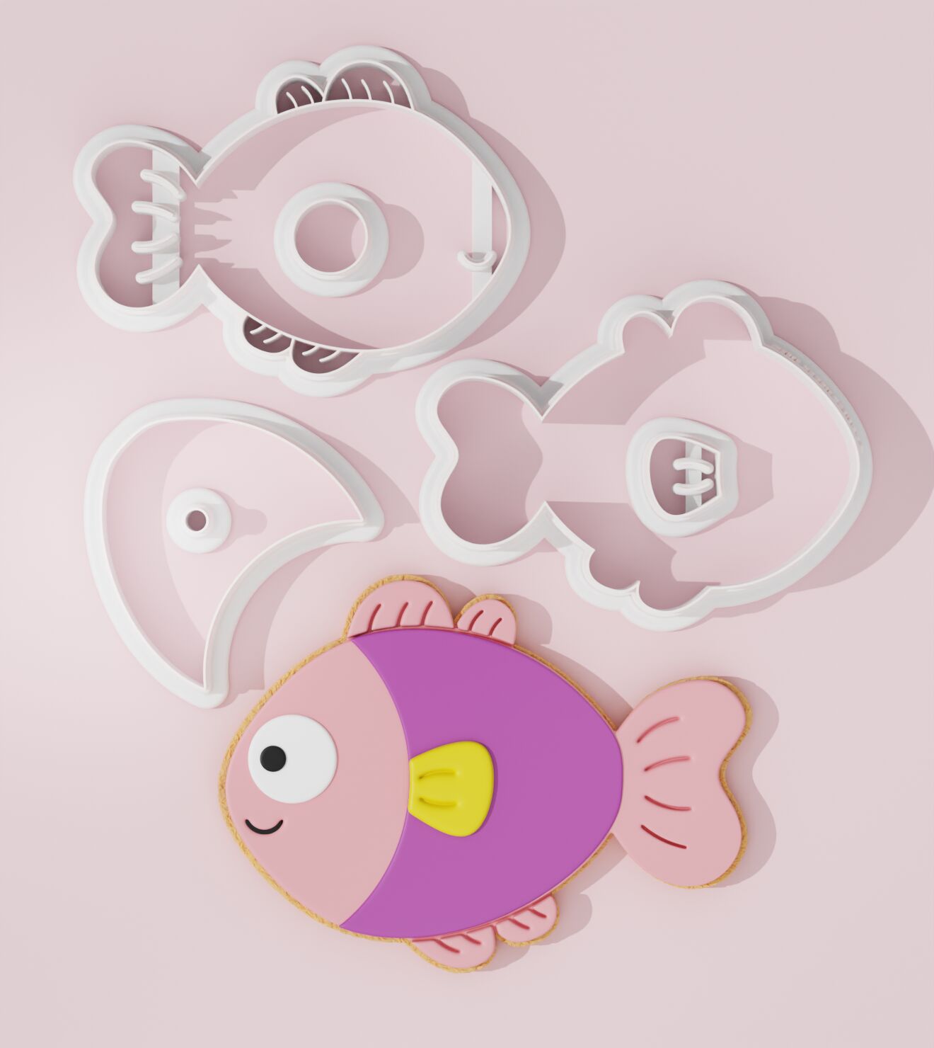 Sweet Fish no2 Cookie Cutter
