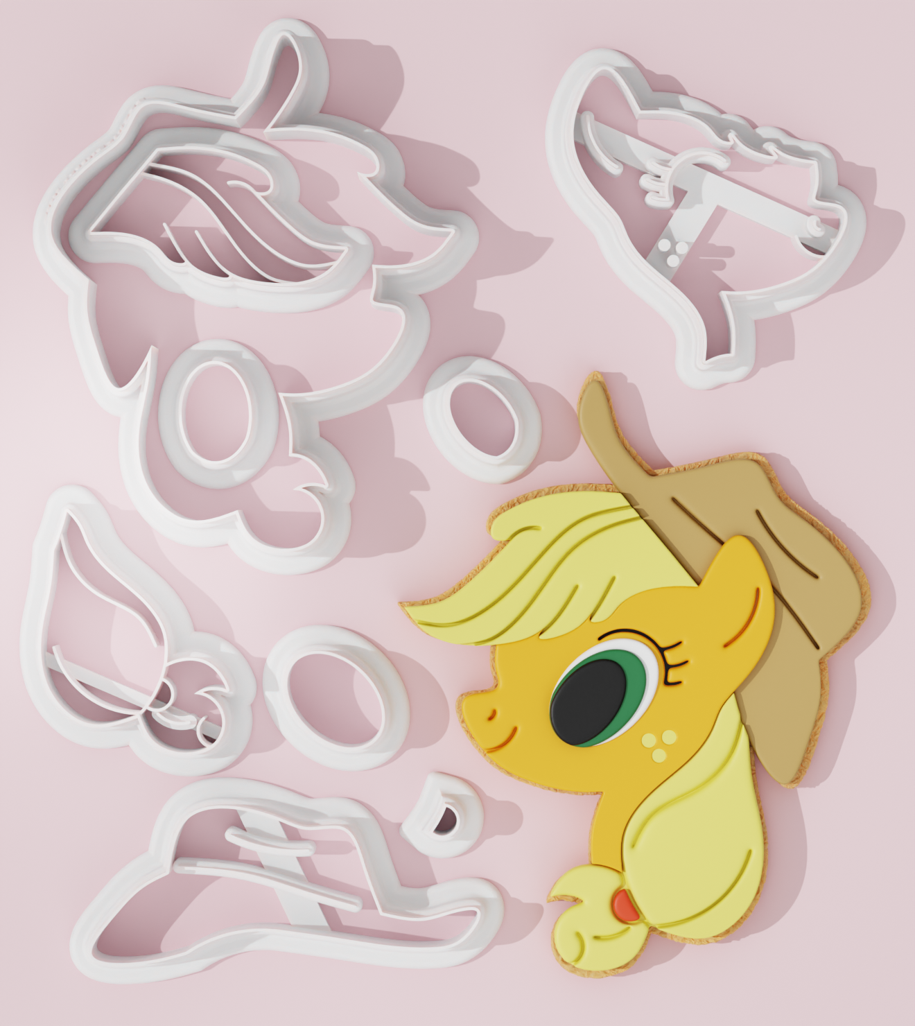 My Little Pony Inspired no4 Cookie Cutter