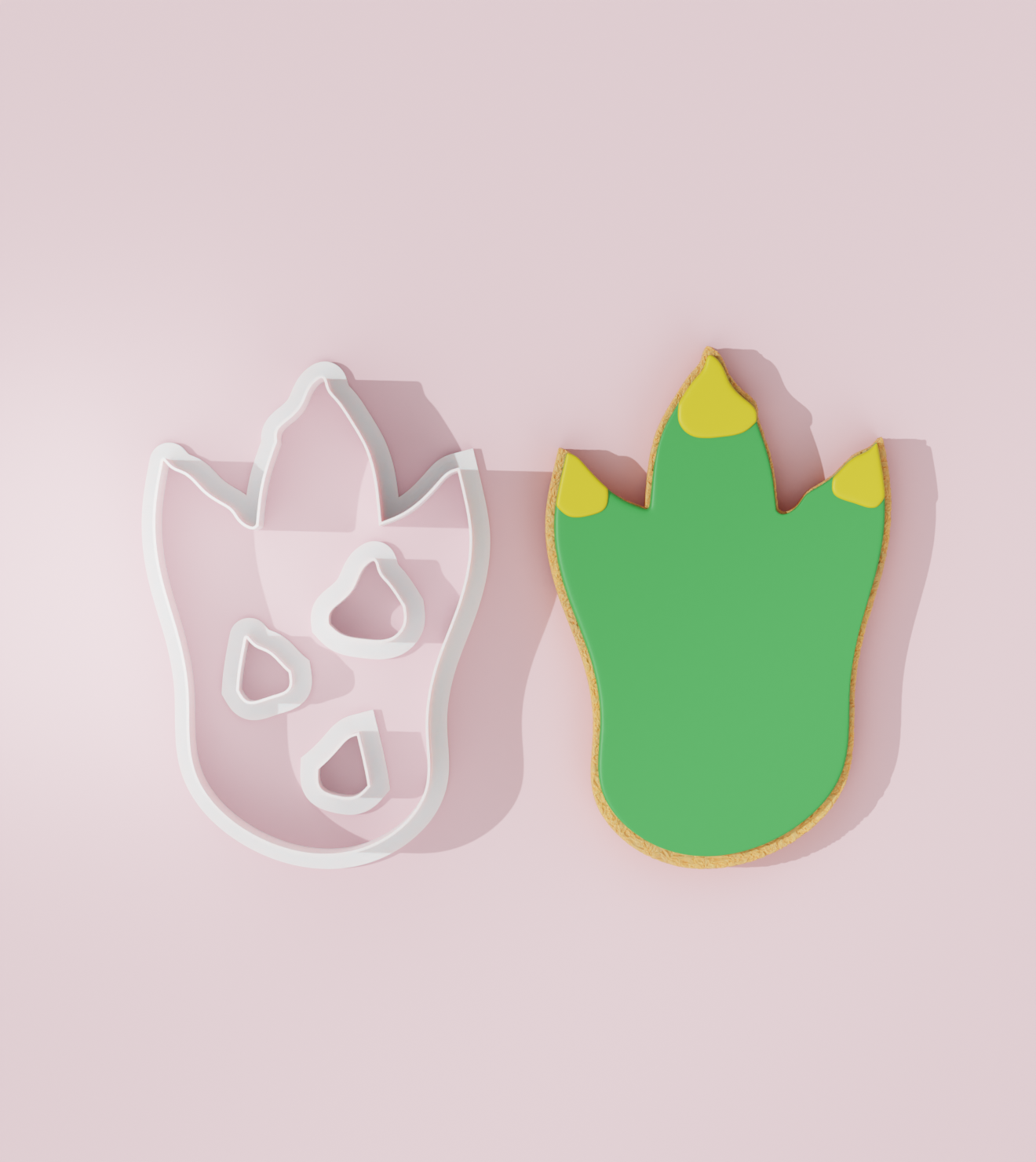 Dinosaur Foot Cookie Cutter