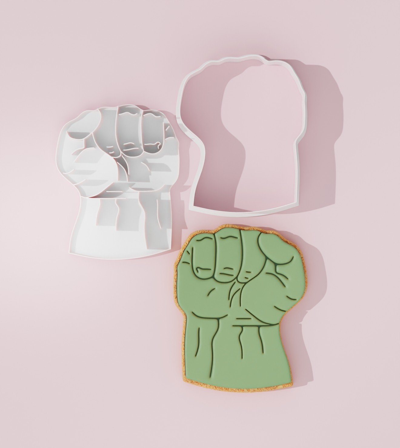 Super Heroes – Hulk Fist Cookie Cutter