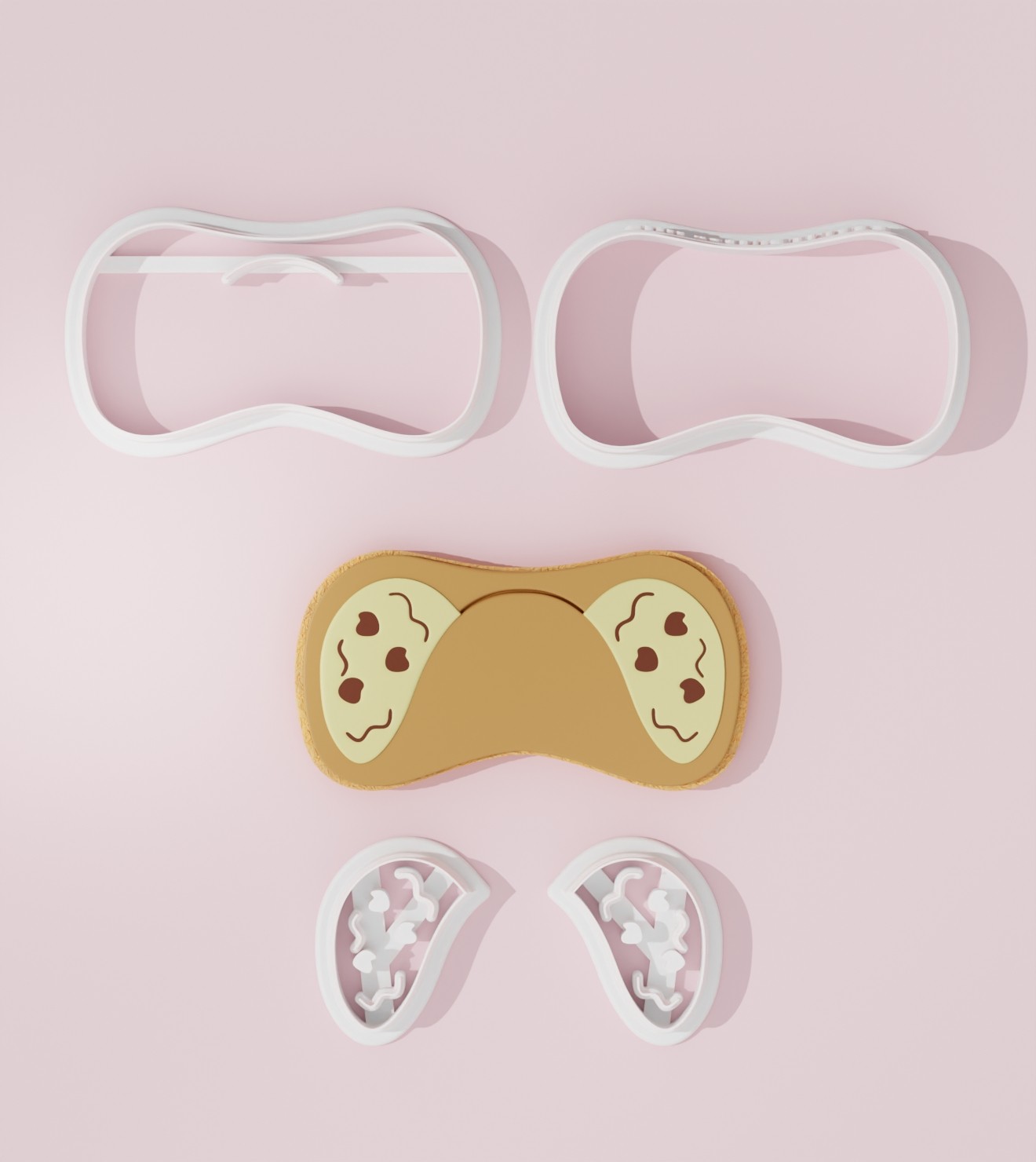 Sicilian Cannoli Cookie Cutter