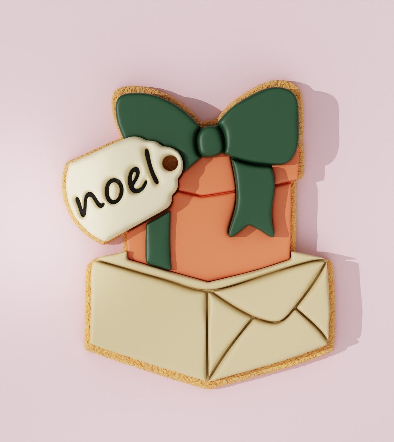 Christmas Present Cookie Cutter 203