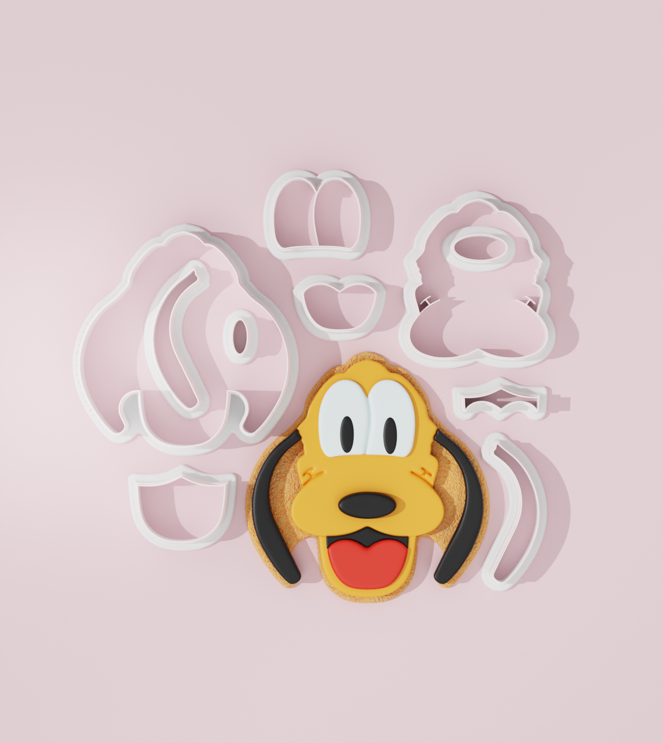 Cartoon Inspired – Pluto Cookie Cutter