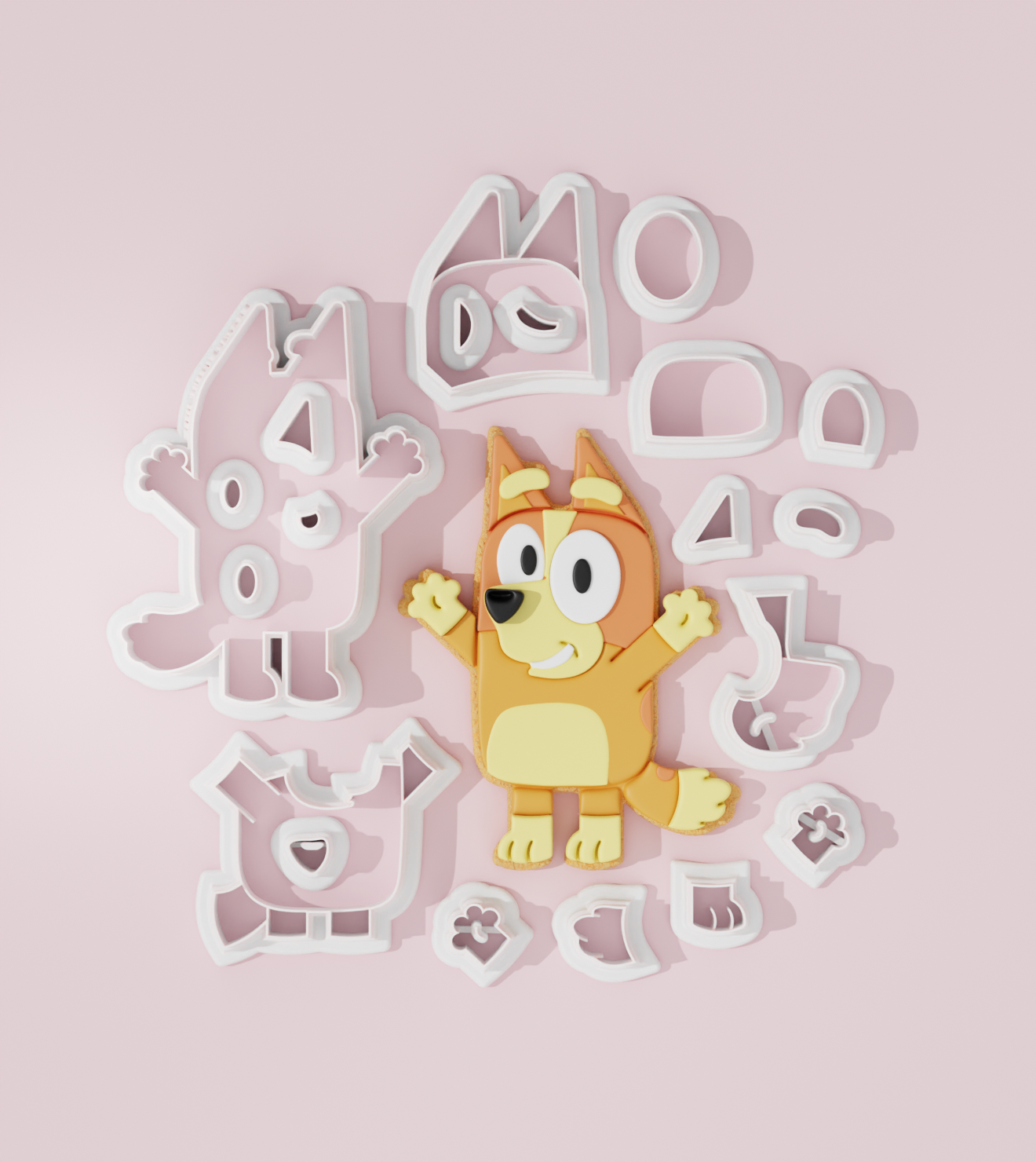 Bluey and Bingo Cookie Cutter 103